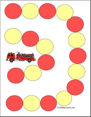 Board Game: Fire Safety (elem) | Abcteach