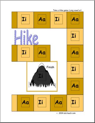 Take a Hike (b/w) (elem) Board Game – Abcteach