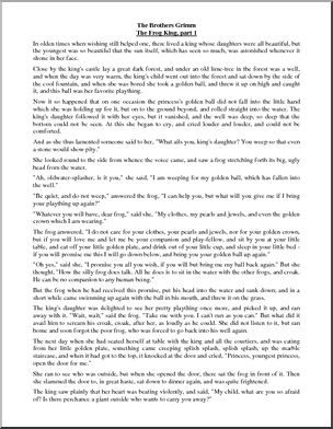 Book: Grimm Stories (elem/upper elem) | Abcteach