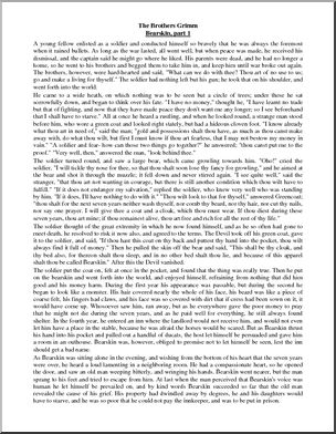 Book: Grimm Stories (elem/upper elem) | Abcteach