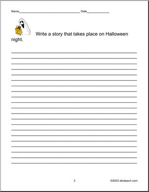 Halloween (primary) Spelling I abcteach.com
