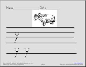 Handwriting: Set T-Z (lower case) – Abcteach