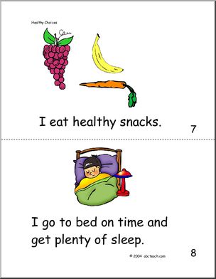 Booklet: Healthy Choices (primary) | Abcteach