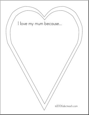 Shapebook: Mother’s Day (mum) – Abcteach