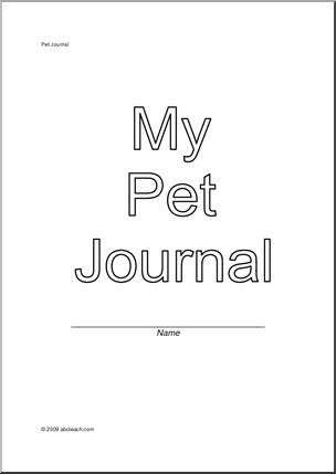 Project: Pet Journal Set (b/w) – Abcteach