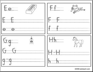 Manuscript - HWT-Styled - complete set | Abcteach