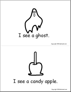 Early Readers: “I see….” (Halloween Theme) – Abcteach