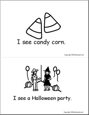 Early Readers: “I see….” (Halloween Theme) – Abcteach
