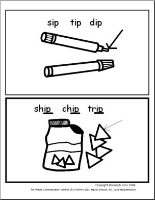 “ip” words (version 2) Word Family Booklet – Abcteach