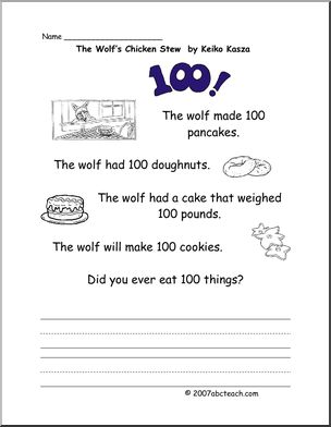 Book: The Wolf's Chicken Stew (pre-k/primary) | Abcteach