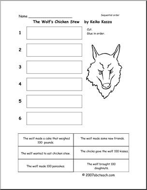 Book: The Wolf's Chicken Stew (pre-k/primary) | Abcteach