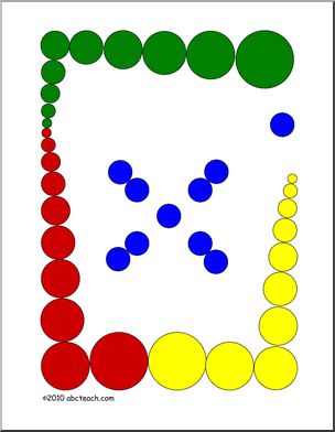 Cylinders: Knobless Extensions Set 4 (color) (Montessori) | Abcteach