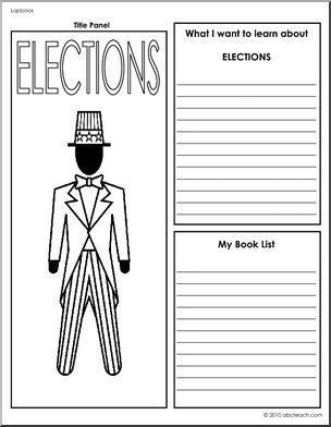 Lapbook: Elections (elem) – Abcteach
