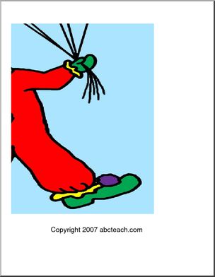 Large Poster: Count to Five – Abcteach