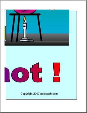 Large Poster: SCIENCE is hot! | Abcteach