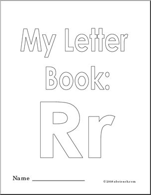Coloring Pages: My Letter R Coloring Book | Abcteach