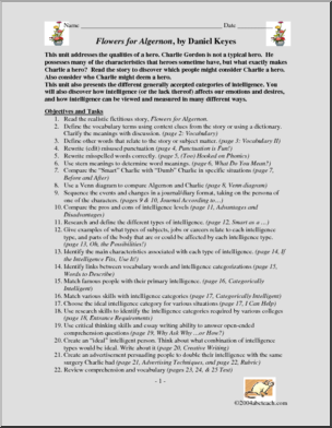 Flowers For Algernon Pdf Answer Key | Best Flower Site