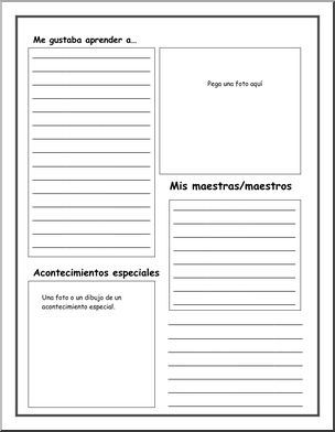 Spanish: Mi Libro de Memorias - Memory Book