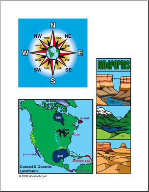 Mini Office: Geography (color) | Abcteach