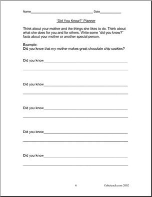 Mother's Day Fun (all pages) - Abcteach