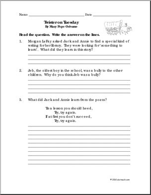 Book: Twister on Tuesday; #23 Magic Tree House | Abcteach