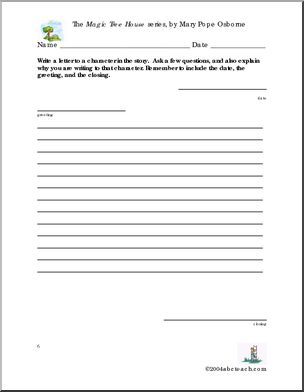 Magic Tree House series (elementary) Book I abcteach.com