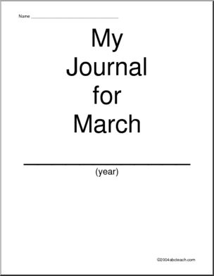 March - Writing Prompts - Journal Writing - Printable Worksheets