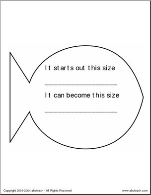 Shapebook: Seashore Animals (primary) | Abcteach