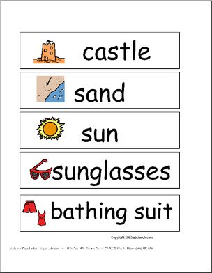 Word Wall: Ocean (pictures) – Abcteach