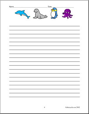 Oceans Writing Prompts – Abcteach