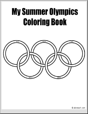 Coloring Book: Summer Olympics theme | Abcteach