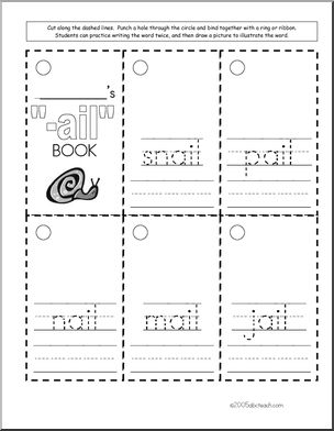 Word Family – ail words Worksheet – Abcteach