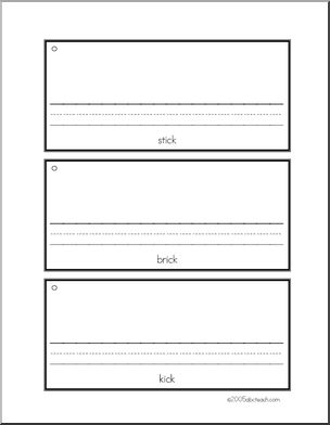 Word Family – ick words Phonics – Abcteach