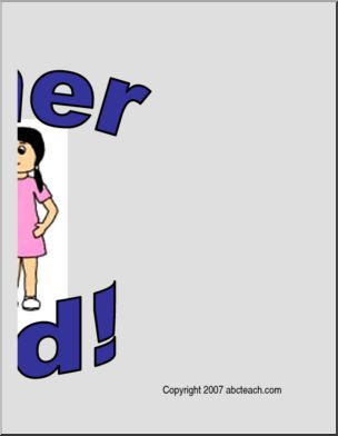 Large Poster: Work Together To Succeed! – Abcteach
