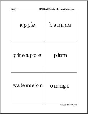 Worksheet Set: Fruit Theme | Abcteach