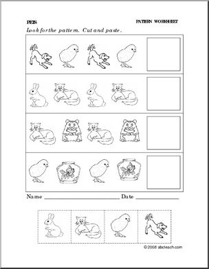 Worksheet Set: Pet Theme – Abcteach