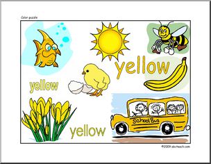Yellow Things For Kids