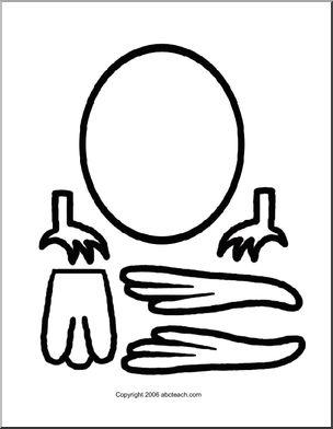 Paper Bag Puppet: Animal – Quail – Abcteach