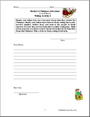 Book: Stanley's Christmas Adventure (elem/upper elem) | Abcteach