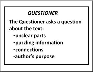 Reading Strategies: Reciprocal Learning Posters (b/w) – Abcteach