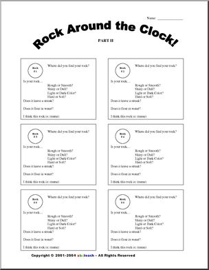 Project: Rock Around the Clock | Abcteach