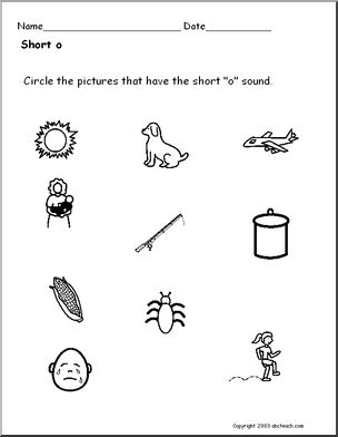 Short “o” (primary skills) – Abcteach