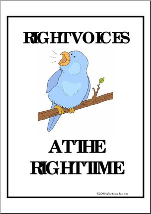 Behavior Posters: Full Set with Animals | Abcteach