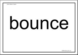 Signs: Action Words - complete set (lowercase) | Abcteach