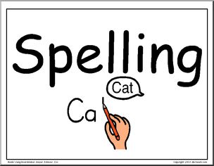 Large Sign: Reading – Abcteach