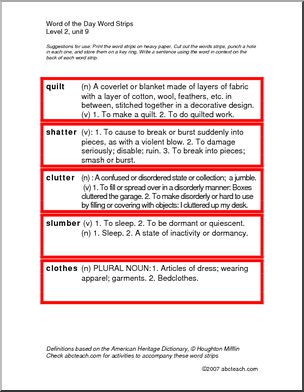 Spelling Level 2, unit 13 (elementary) – Abcteach