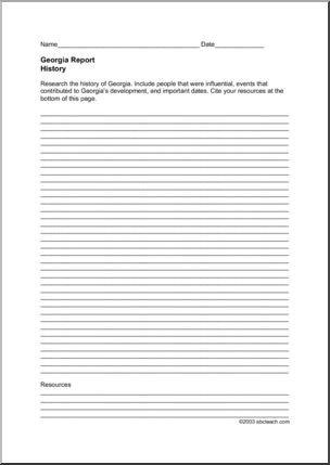 Report Form: Nebraska | Abcteach