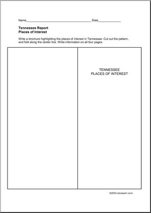 Report Form: Tennessee | Abcteach