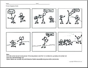 Story Sequence: Picture Cards (sets 21-24) – Abcteach