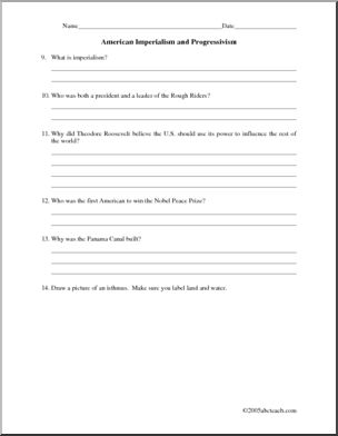 Comprehension: U.S. Imperialism (review) | Abcteach